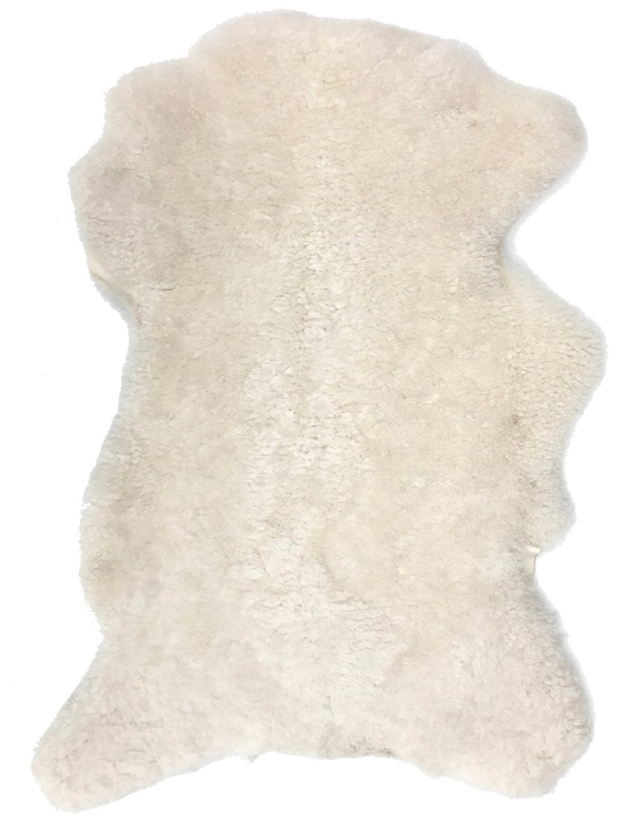 Shearling Sheepskin Hide in Natural Ivory – PURE RUGS